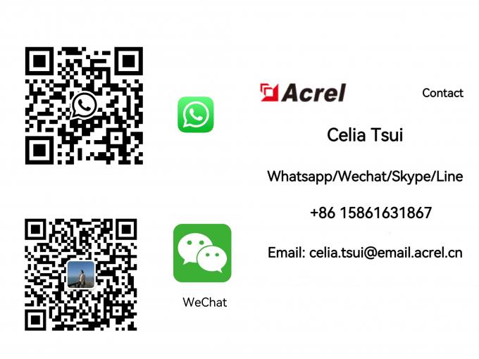 Acrel DTSD1352-C 3 Phase 4 Wire 3p4w Panel Multifunction Energy Meter ...