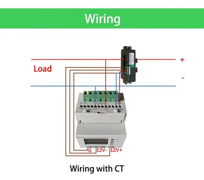 Acrel AHKC-EKAA Hall Effect Sensor DC0-500A Current Input DC4-20mA Output Open Core Acrel Dc ...